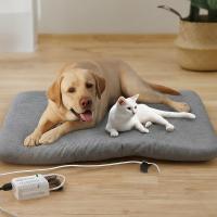 China 3 Level Overheat Protection Heated Pet Pad 2 Hour Timer 6ft Cord Cat Heating Pad Indoor for sale