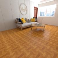 China 12x12 LVT Self Adhesive Vinyl Planks Peel and Stick Flooring with UV Coating 1.2mm to 2.5mm Thickness for sale