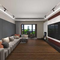 China 5mm Eco Friendly WPC Luxury Vinyl Plank 7x48 Inch UV Coating Flooring for sale