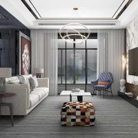 China 5mm Commercial LVT Click Flooring 0.1-0.7mm Wear Layer Deep Embossed Vinyl Plank for sale