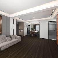 China WPC Vinyl Click Flooring 6x36 Inch Waterproof Fireproof Wear Resistant Plank for sale