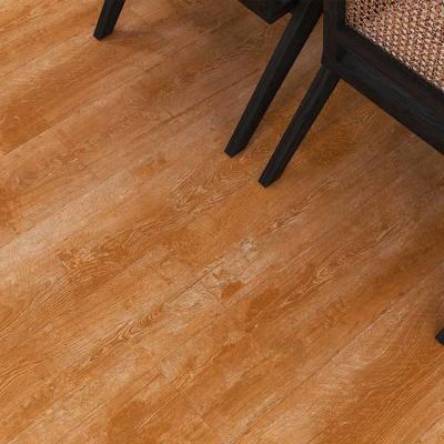 China 7.25x48 Inch Loose Lay Waterproof Vinyl Flooring 5.0mm Thick Firebrick for sale