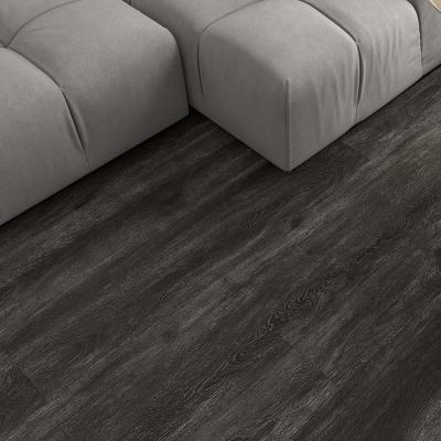 China Gray Stone SPC Vinyl Click Flooring 2.0mm 2.5mm 3.0mm Fireproof Stone Design for sale
