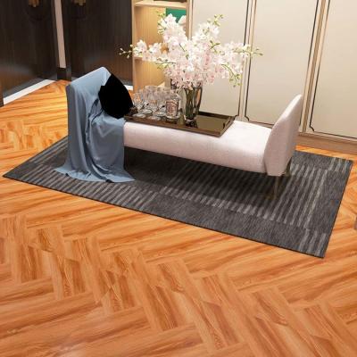 China 5mm SPC Vinyl Plank Flooring 6x48 Inch Light Laminate Click Lock Waterproof for sale