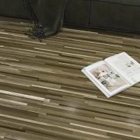 China Wood Look Glue Down Vinyl Flooring 5.0mm 12x24 Inch Dry Back PVC Plank for sale