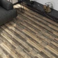 China PVC Glue Down Vinyl Flooring 6x36 Inch 4.0mm 5.0mm Wood Grain Interior Tile for sale