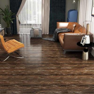 China Non Adhesive Glue Down Vinyl Flooring 7x48 Inch 0.1-0.5mm Wear Layer UV Coating for sale