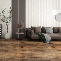 China UV Coating Eco Friendly SPC Click Flooring 4mm Waterproof Anti Slip Home Office for sale