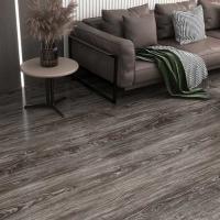 China 6x48 Inch SPC Vinyl Click Flooring Fireproof 3.0mm to 5.0mm Thick for sale