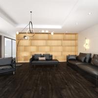 China Commercial Loose Lay Vinyl Flooring 5.0mm 9x48in Anti Corrosion Eco Friendly for sale