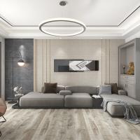 China Anti Skid PVC Luxury Vinyl Click Flooring Tiles 4mm Moisture Proof for sale