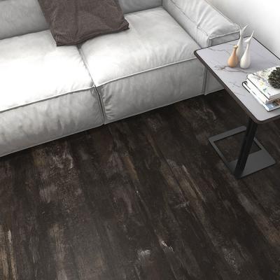 China Wood Grain LVT Click Flooring 4mm Commercial Flame Retardant Vinyl Plank for sale