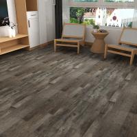 China Wood Grain LVT Click Unilin Flooring 4.0mm 1220x180mm Durable Vinyl Plank for sale