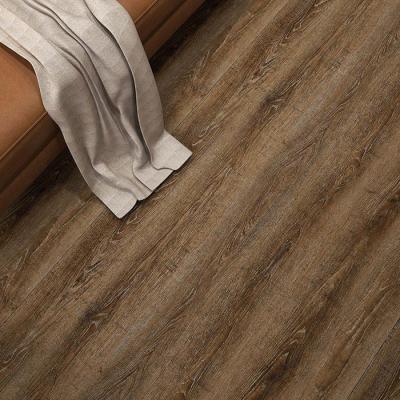 China Wood Light Deep Embossed SPC Flooring 180x1220mm Virgin Materials 5mm Thick Click Lock for sale