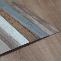 China Customized Glue Down Vinyl Flooring Plank PVC Plastic LVT Tiles Dry Back 2mm Thick 6x36 Inch for sale