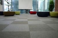 China Soft Seamless Woven Vinyl Flooring Anti Slip 2.5mm 3.0kg/m² Living Room for sale