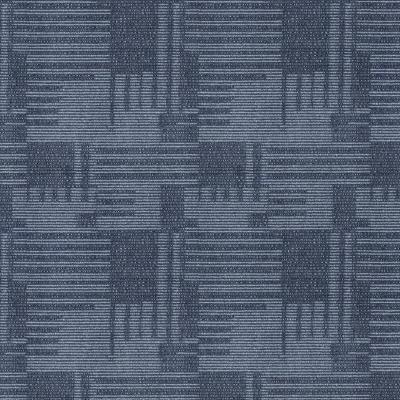 China Oilproof Luxury Glue Down Vinyl Flooring 18x18 Inch 2.0mm LVT Tiles for sale