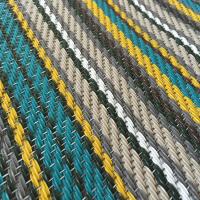 China Linen Look Marine Woven Vinyl Flooring 2.5-3.5mm 1.8mx20m Roll for sale