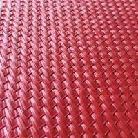 China Fire Proof Boat Woven Vinyl Flooring 2.5-3.5mm Wear Resistant PVC Roll for sale