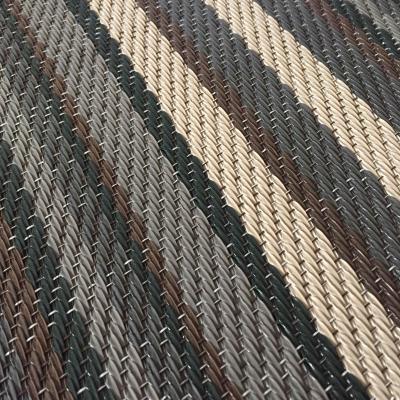 China Wear Resistant Woven Vinyl Marine Carpet Flooring 2.5mm 3.0kg/m² for sale
