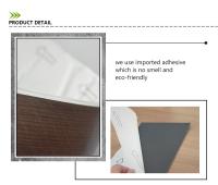 China UV Coating Wood Effect Self Adhesive Vinyl Plank 0.07mm-0.3mm Wear Layer 6x36 Inch for sale