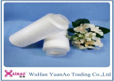 China Strong Raw Sewing 100% Polyester Yarn Eco - Friendly Tfo Ring Spun for sale