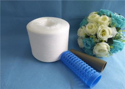 China Eco - Friendly 60S/3 100% Ring Spun Polyester Sewing Thread With Plastic Cone for sale