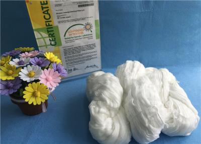 China Raw White TFO 100% Polyester Staple Fiber Eco - Friendly Hank Yarn ISO9001 2008 for sale