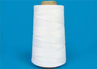 China 100% Spun Polyetser Bag Closing Thread 10s ~ 20s Raw White with High Strength Polyester Yarn for sale