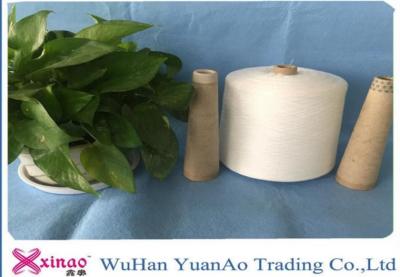 China OEKO Certification Bright 100 Ring Spun Polyester Yarn With Paper Cone , 60/2 / 60/3 Type for sale