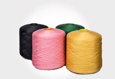 China 100% Polyester Spun Sewing Yarn 60/2 In Plastic Dye Tube From Color Card for sale