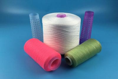 China 20s to 60s High Tenacity OEKO Certificated Cheap Selected Colors Sewing Thread 100% Polyester Dyed Spun Yarn/Spun Yarn for sale