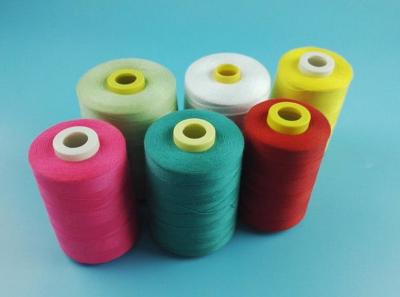 China 20s/2 20s/3 Knotless Ring Spun Technics and Raw Pattern 100 Spun Polyester Jeans Sewing Thread for sale