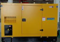 China Red Silent Diesel Generator Set ISO9001 Base Type Electric Generating Set for sale