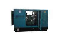 China Black Silent Cummins Diesel Generator Set 106.25kVA 1800rpm 3 Phase for sale