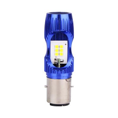 China 12W Motorbike Light Bulb 1200LM Motorcycle LED Light Bulb 9V - 80V 3200K - 6500K Two Claws for sale