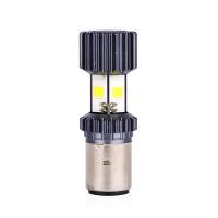 China 12W Motorcycle LED Bulb 9V - 80V LED Motorcycle Light Bulbs With Aluminum Alloy shell for sale