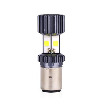 China 12W Motorcycle LED Bulb 9V - 80V LED Motorcycle Light Bulbs With Aluminum Alloy shell for sale