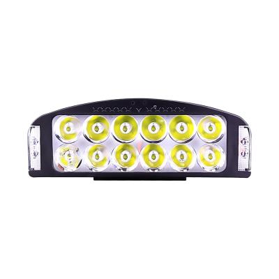 China 1600LM Motorcycle External Spotlight Dual‑Color Aluminum Alloy Shell for sale