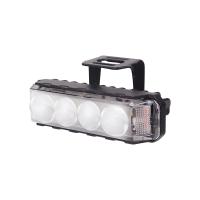 China 20W Motorbike Auxiliary Lights 2000LM LED Motorcycle Light 2 Bead 3200K - 6500K for sale