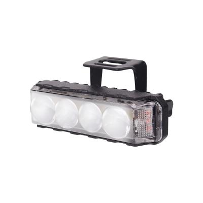 China 20W Motorbike Auxiliary Lights 2000LM LED Motorcycle Light 2 Bead 3200K - 6500K for sale