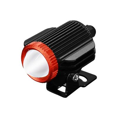 China 12W Motorcycle External Spotlight 1200LM Motorbike Spotlights Aluminum Alloy 12V - 85V 3200K - 6500K for sale