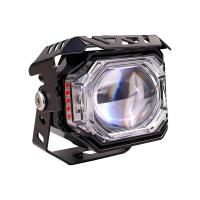 China 3200LM Motorcycle External Spotlight 4 Bead LED Motorcycle Spotlight 12V - 85V 3200K - 6500K for sale