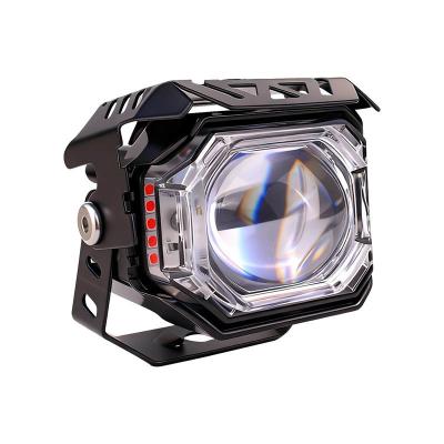 China 3200LM Motorcycle External Spotlight 4 Bead LED Motorcycle Spotlight 12V - 85V 3200K - 6500K for sale