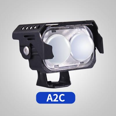 China Smart Temperature Control Motorcycle External Spotlight 15W Aux Light 12V - 80V for sale