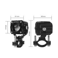 China 3200K - 6500K LED Motorcycle Light 40W Motorcycle Aux Lights IP67 Waterproof  4000LM 12 - 80V for sale