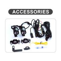 China 3200K - 6500K Motorcycle Road Lights 40W Motorcycle LED Driving Lights 4000LM for sale