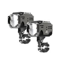 China 90W LED Motorcycle Spotlight 3500K - 6500K Motorcycle Auxiliary Lights 12V - 80V 9000LM for sale