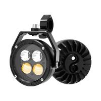 China 140W Motorcycle LED Spotlight 14000LM Motorbike Auxiliary Lights 12V - 24V   4 LED Beads for sale