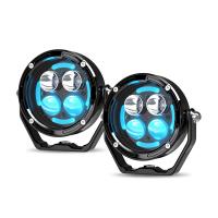 China 140W Motorcycle LED Spotlight 14000LM Motorbike Auxiliary Lights 12V - 24V   4 LED Beads for sale